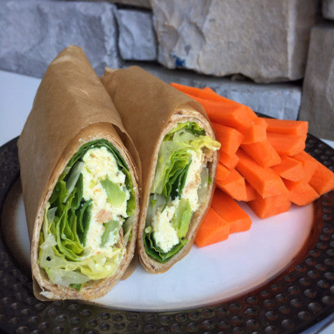 Eggless Salad Wrap – Nature's Plate